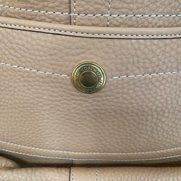 Coach | Bags | Nwt Pebbled Leather Coach Boho Bag In Bamboo | Poshmark